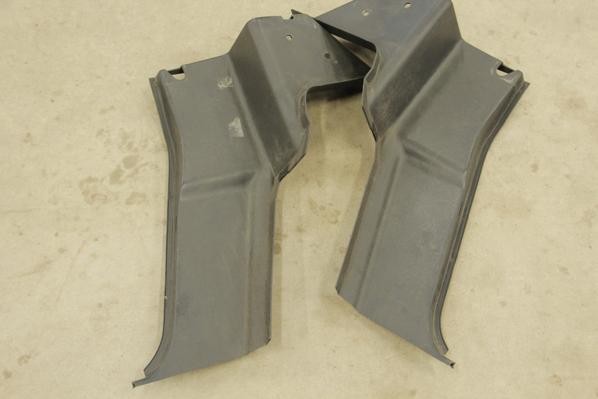 90-97 Black B-Pillar Panels PAIR